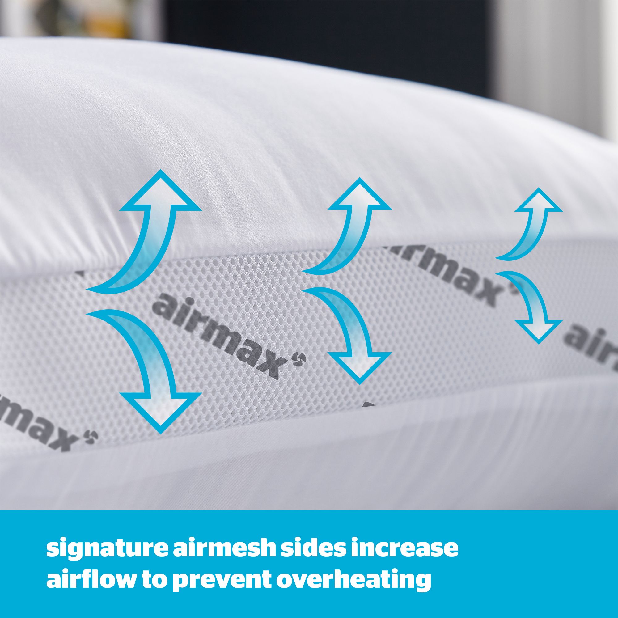 Silentnight Airmax Super Support Pillow - 2 pack | Trade E-Bedding