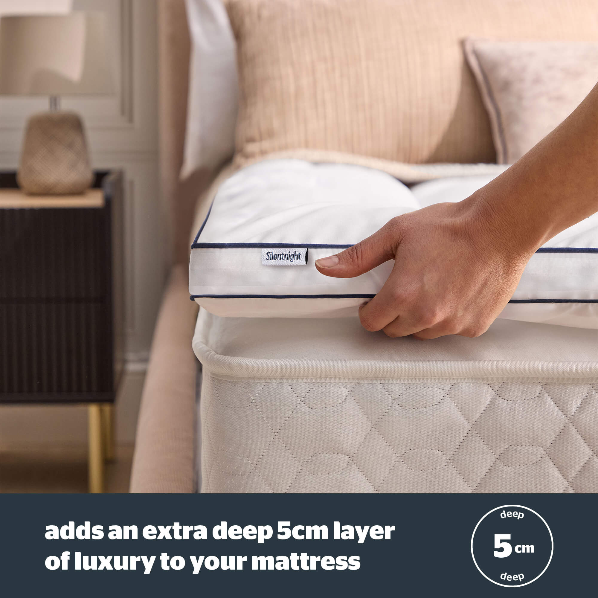 Silentnight Luxury Hotel Collection Supreme Mattress Topper