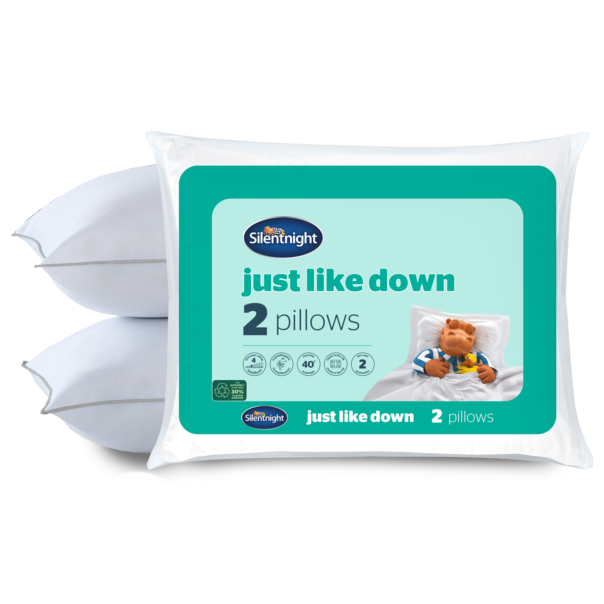 Just Like Down Pillow Pair | Trade E-Bedding