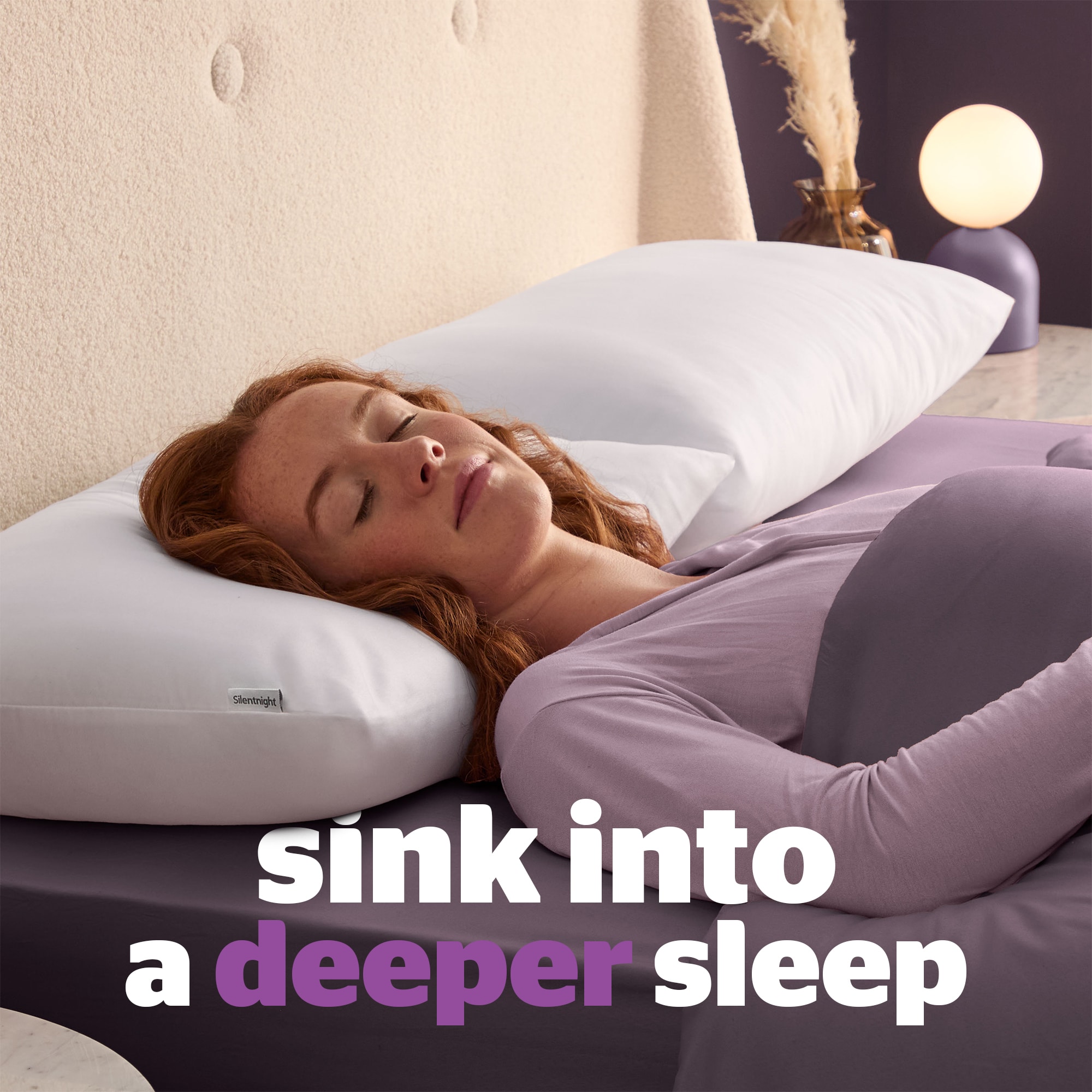 Silentnight Deep Sleep Pillow - 2 Pack
