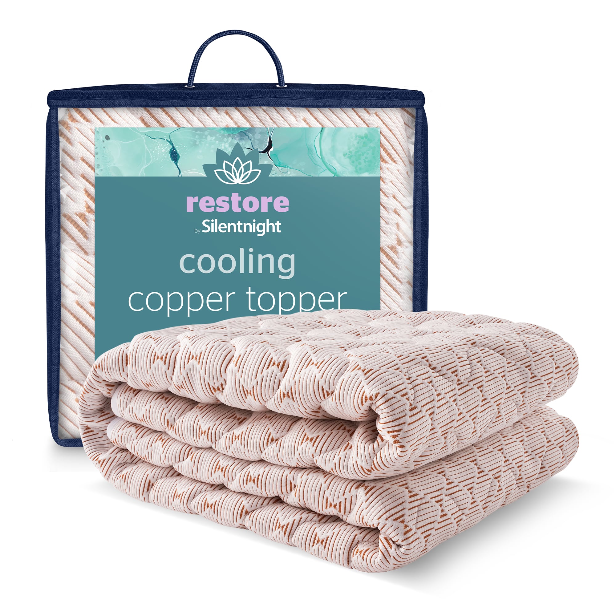 Silentnight Restore Cooling Copper Topper | Trade E-Bedding